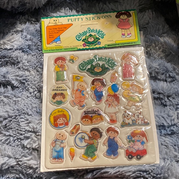 Cabbage Patch Kids | Toys | New Cabbage Patch Doll Kids Puffy Stickers ...